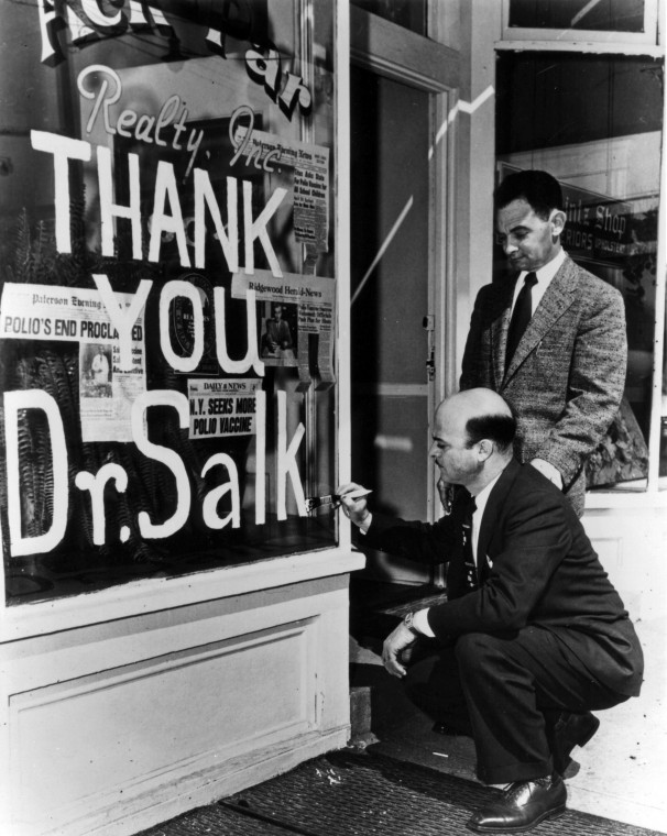 Jonas Salk, M.D. | Academy of Achievement