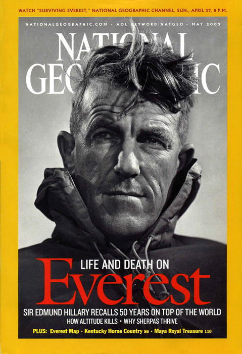 Sir Edmund Hillary | Academy of Achievement